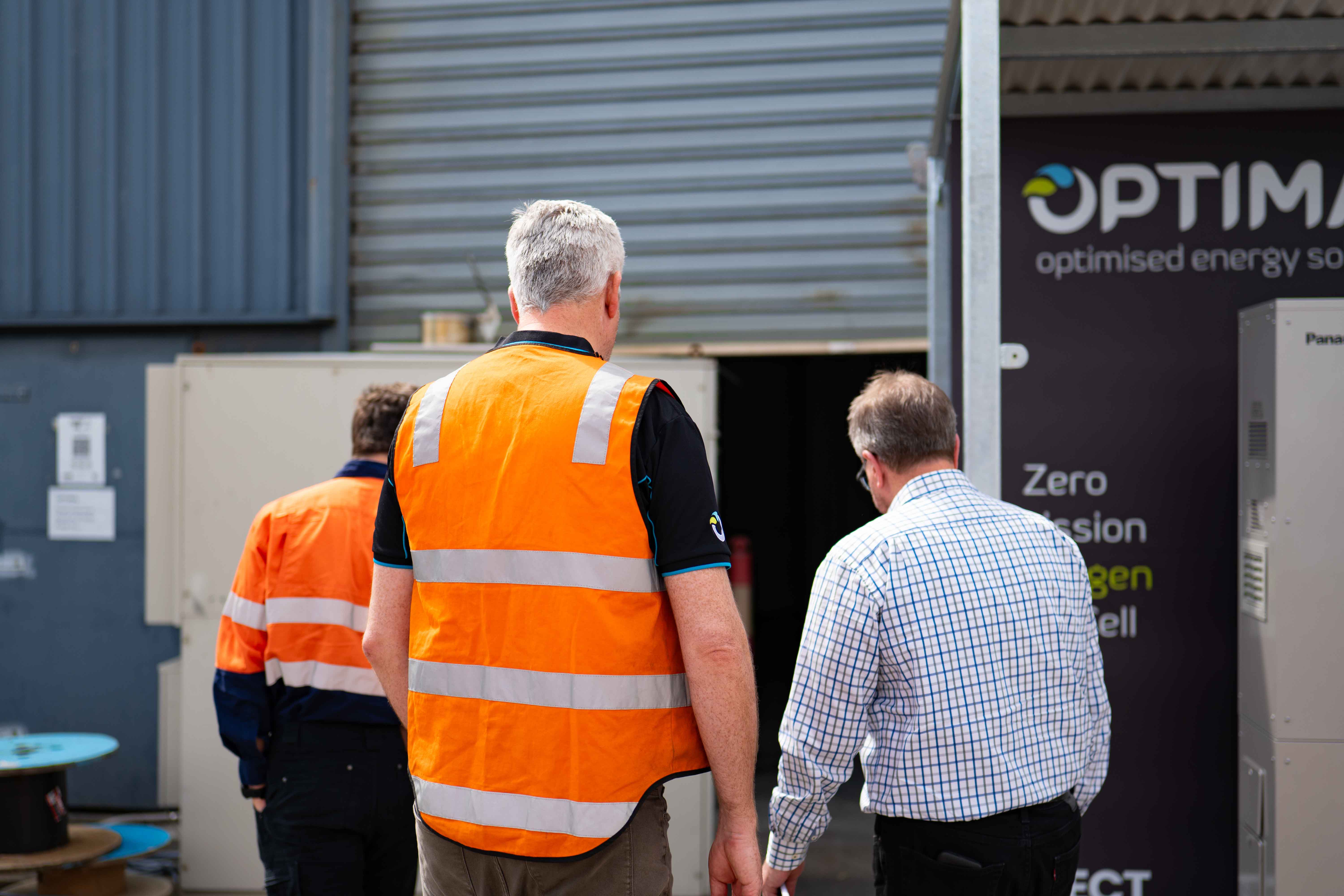 ECT Visit to Inspect Panasonic Fuel Cell System | Optimal Group